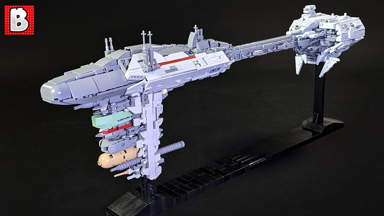 What Even Are LEGO Bricks Anymore? Gorgeous Nebulon B Custom Build ...