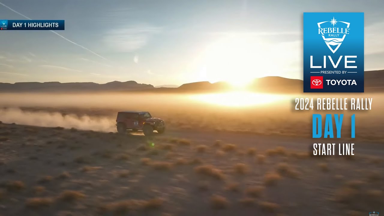 2024 Rebelle Rally LIVE Presented by Toyota | START DAY 1 - YouTube