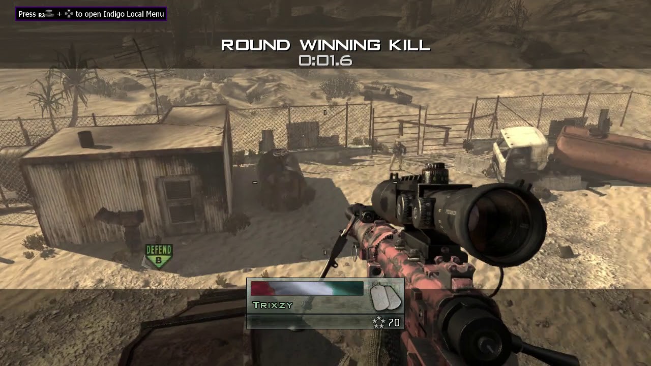 Indigo MW2 SPRX Menu Showcase: Indigo by Jimbo @trrixzy - YouTube