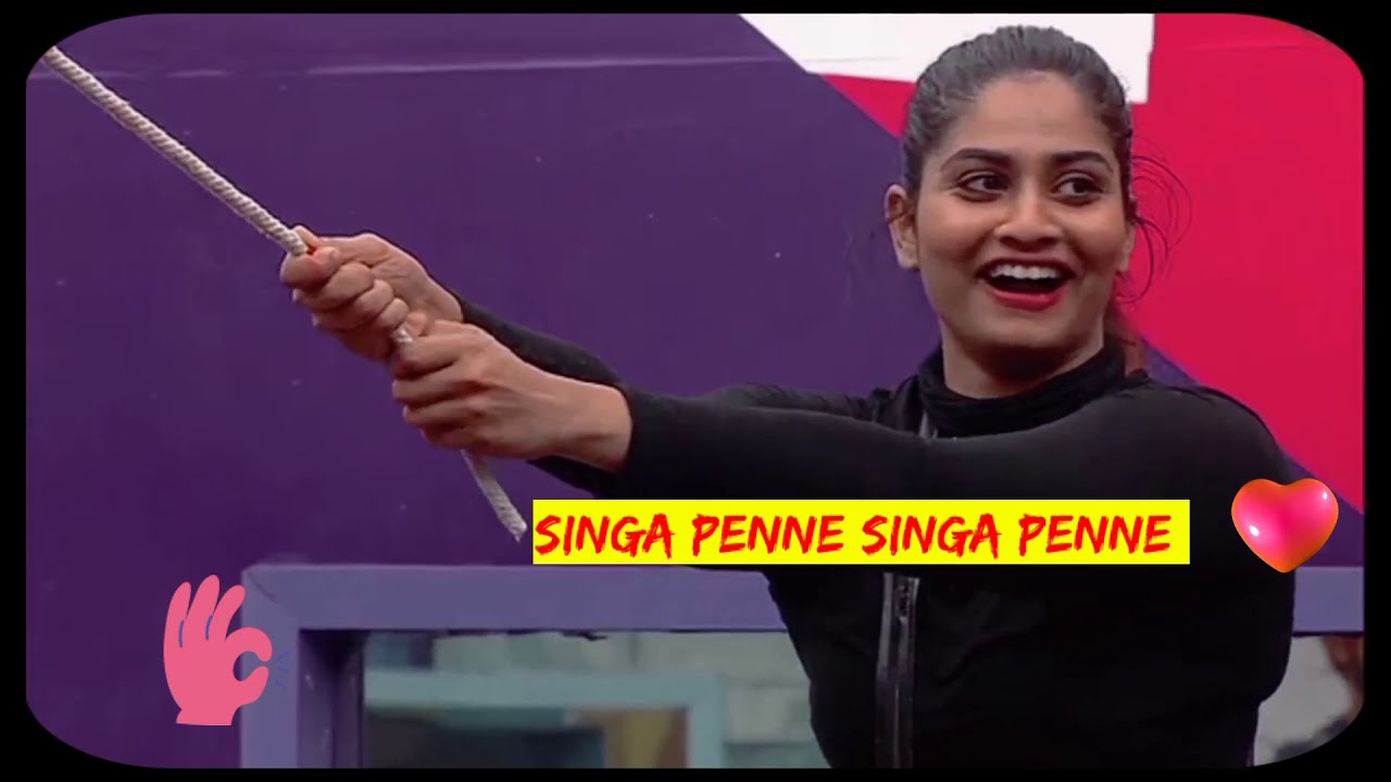 Bigg Boss Tamil Season 4 Singa penne singa penne - YouTube