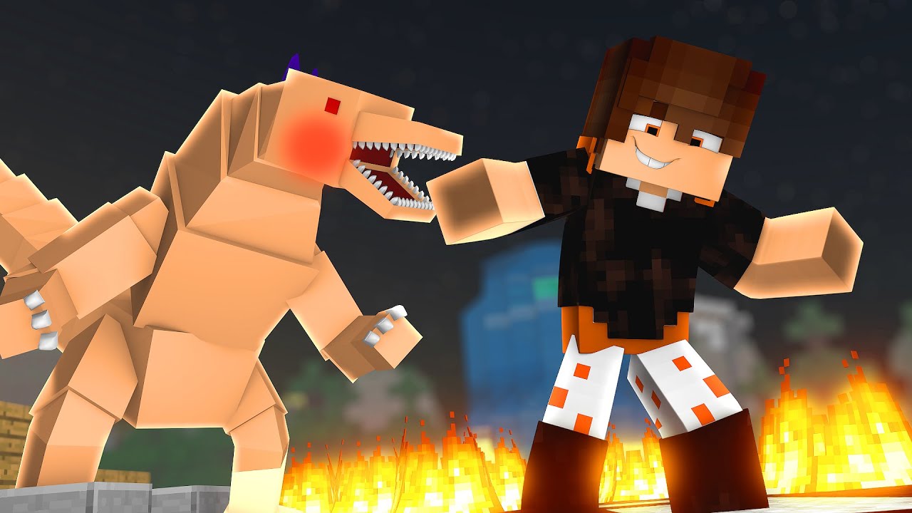 Minecraft: TROCA - ARMADURA DO MOBZILLA - Lucky Block Ore Spawn ‹ Ine ...