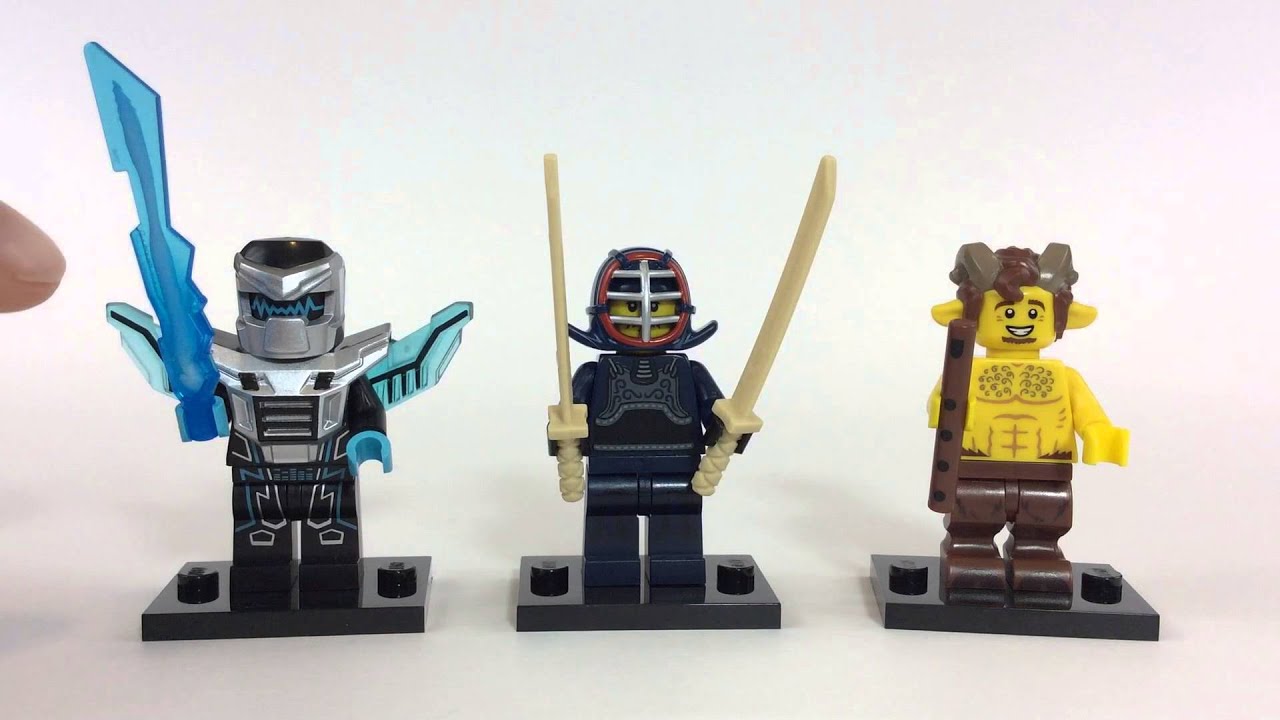 Lego mini figs series 15, 3 of 16 - YouTube