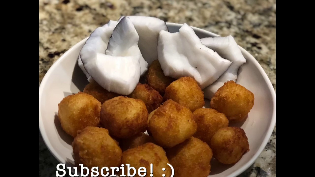 AGBELI KAKLO//CASSAVA PUFFS// BOULETTE DE MANIOC - YouTube