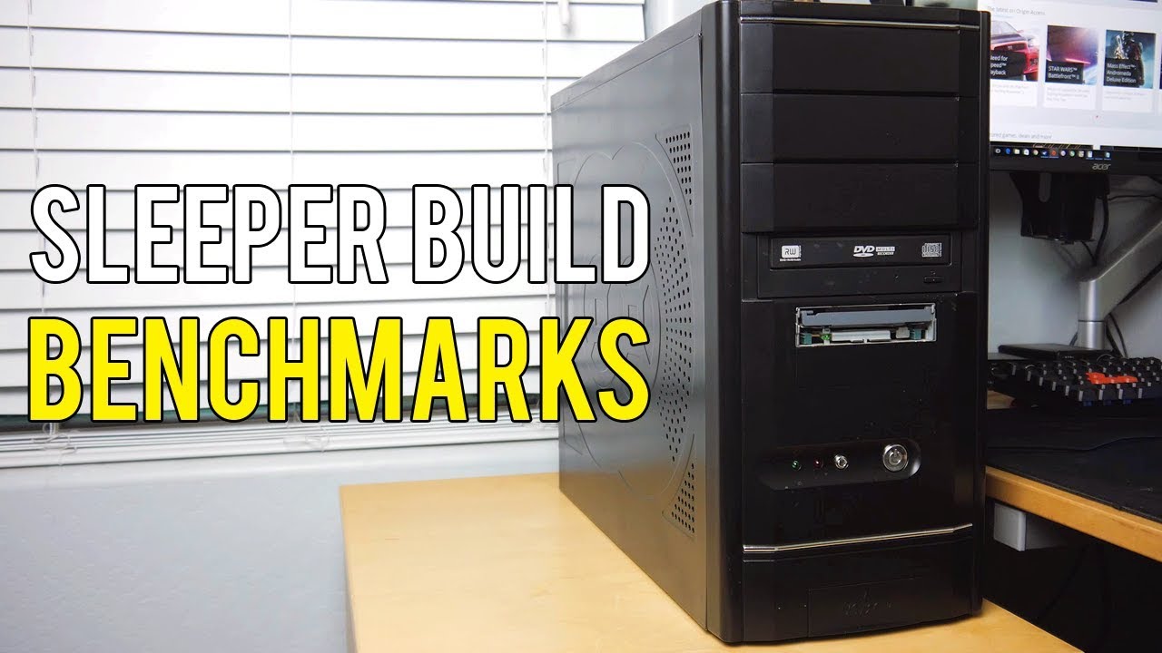 The Ultimate SLEEPER PC Build BENCHMARKS (AMD Ryzen 5 1600 + Radeon RX ...