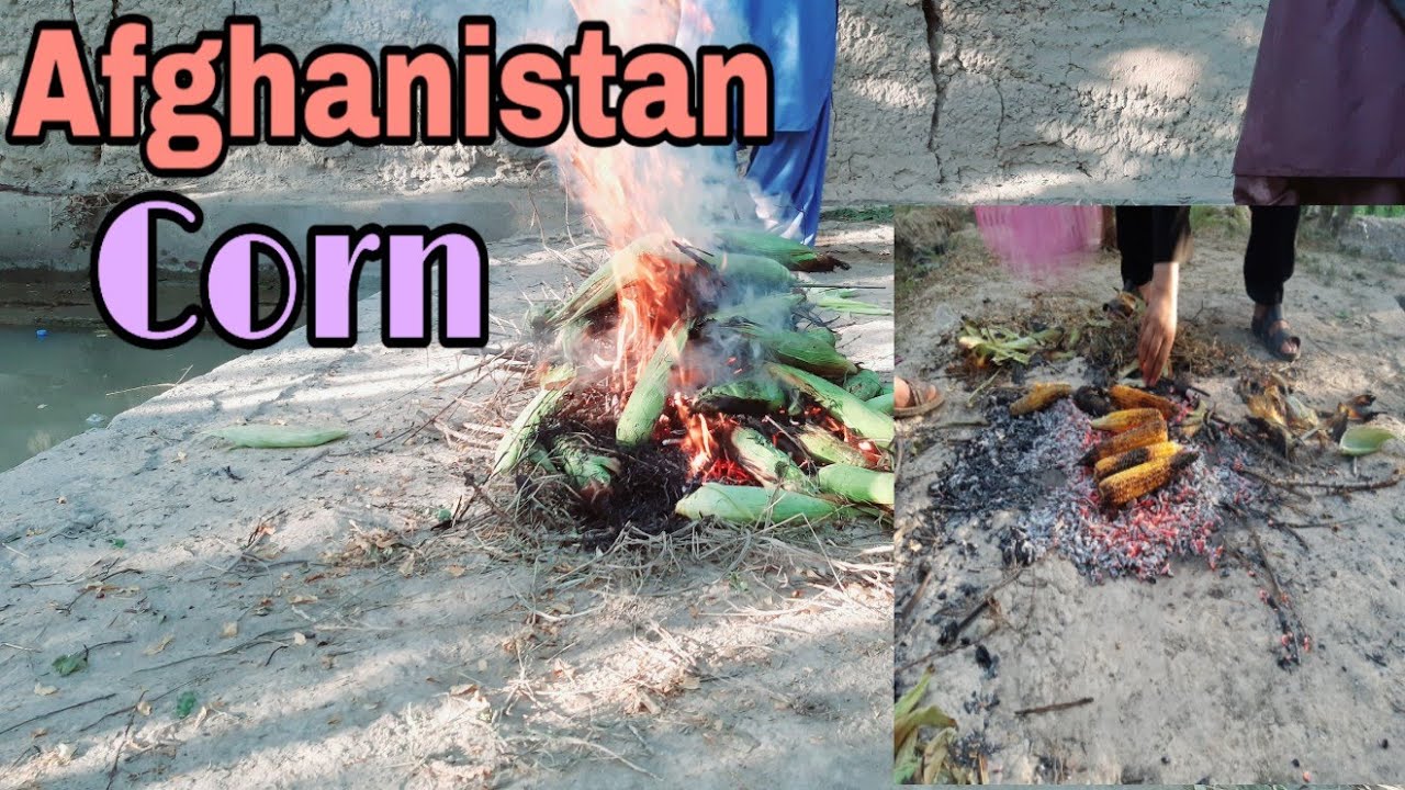 Afghan Corn Cooking Style - YouTube