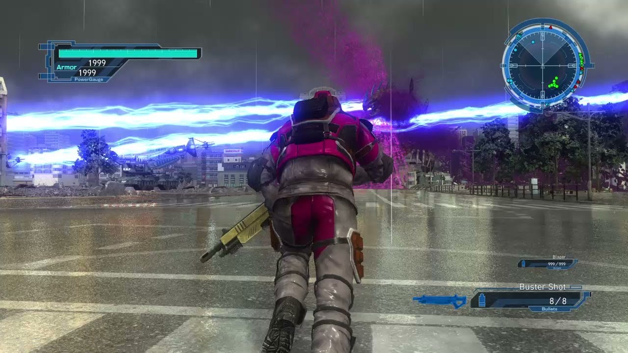 EDF 5 DLC 2-11 Engage Mysterious Monster Ranger Inferno ( Earth Defense ...