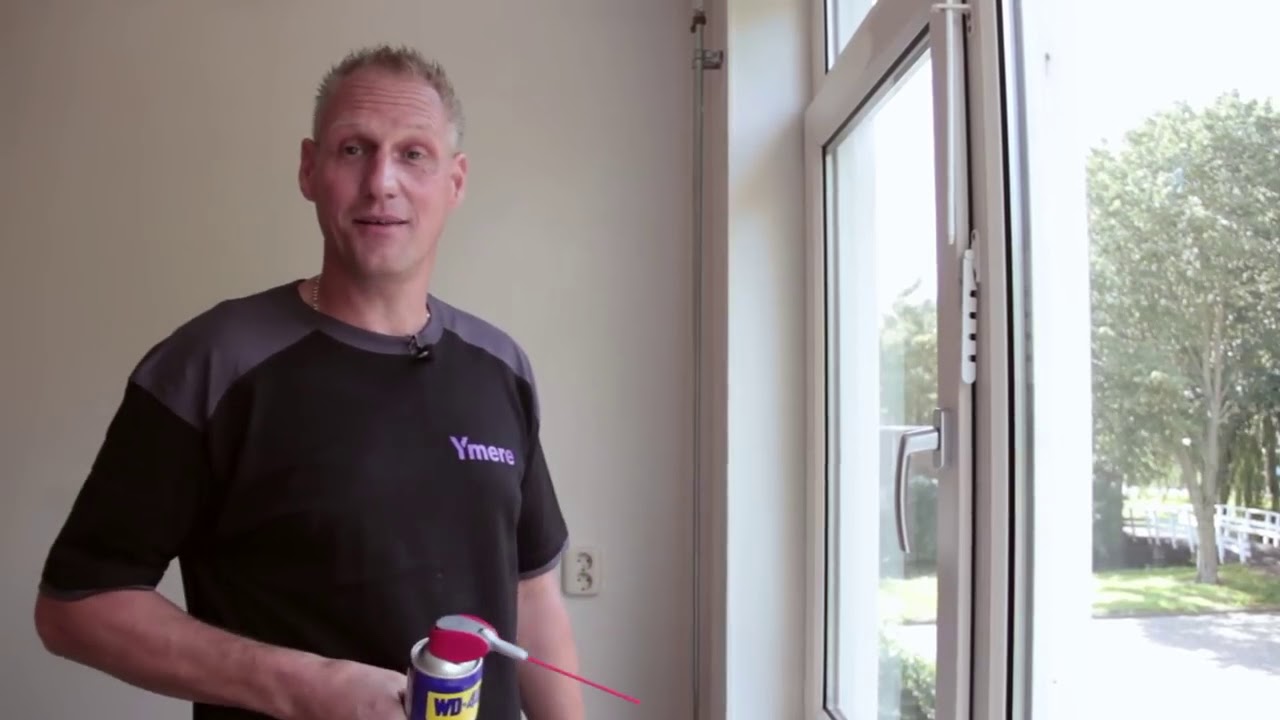 Draai-Kiep raam herstellen - YouTube