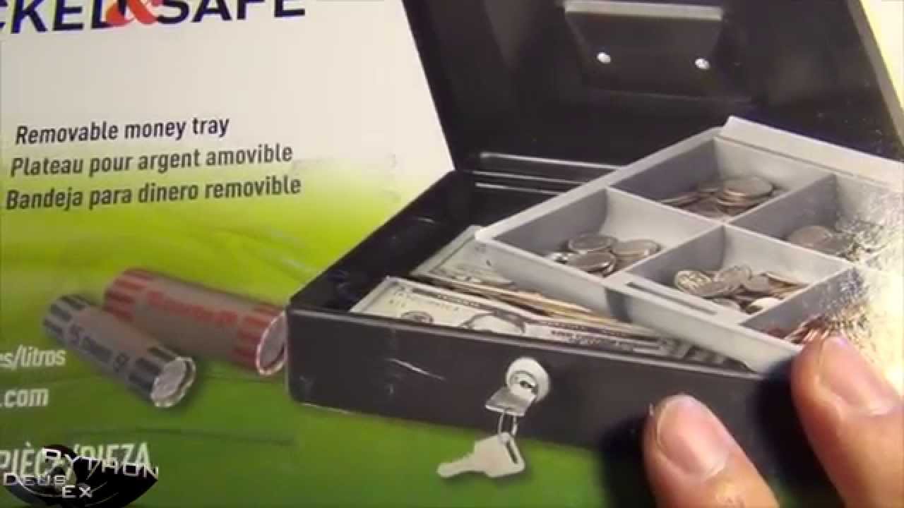 SentrySafe CB10 "Small" Cash Lockbox - Unboxing and Review - YouTube