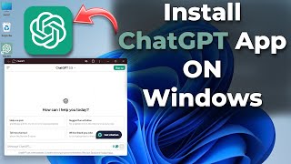 How To Install Chat Gpt On Windows Chatgpt App For Windows Pc Evan Does ...