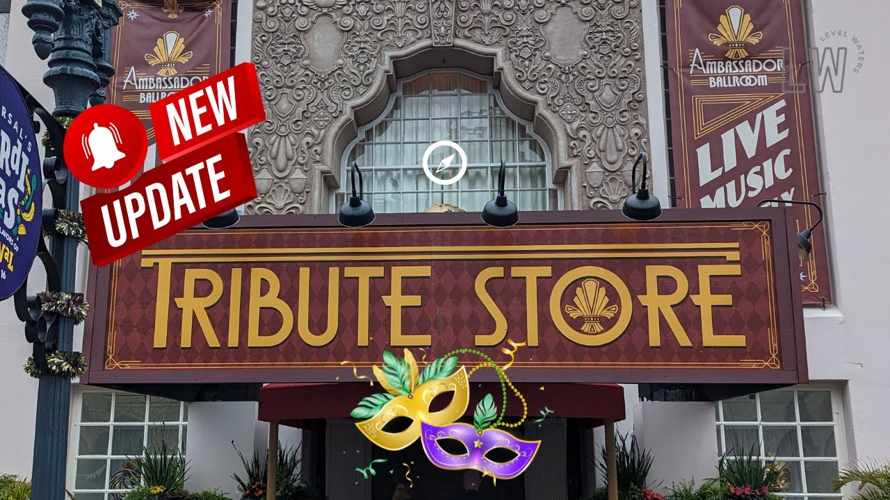 NEW Tribute Store at Universal Studios Orlando for Mardi Gras 2023 ...