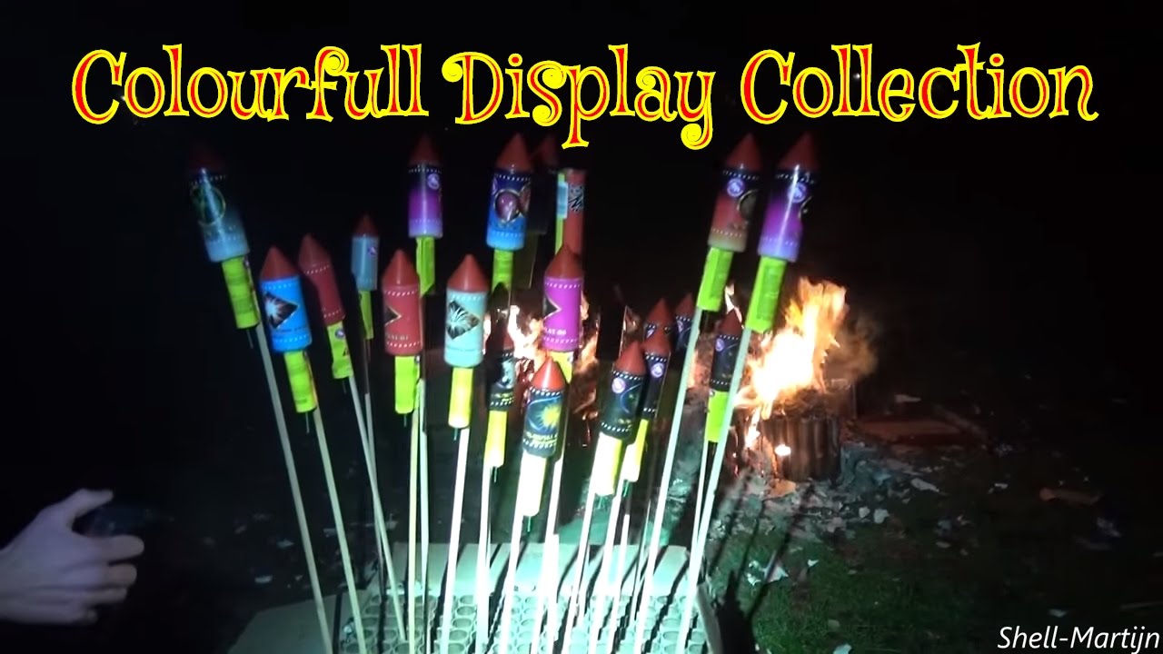 Colorfull Display pijlen - Original Fireworks | Shell Martijn ...