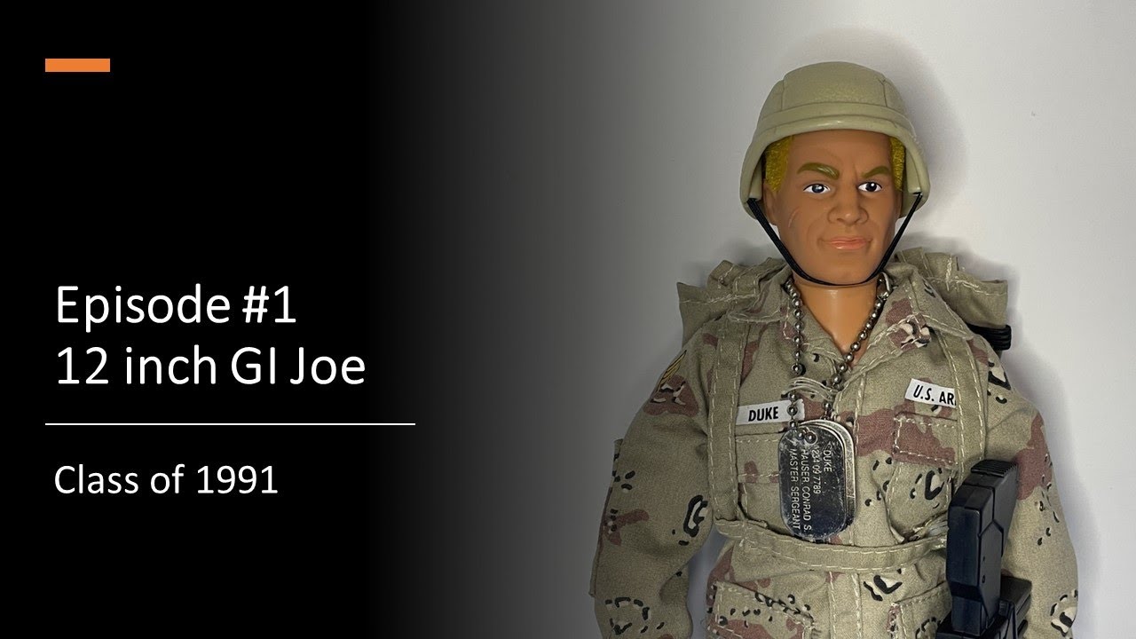 12 inch GI Joe Class of 1991 (episode #1) - YouTube