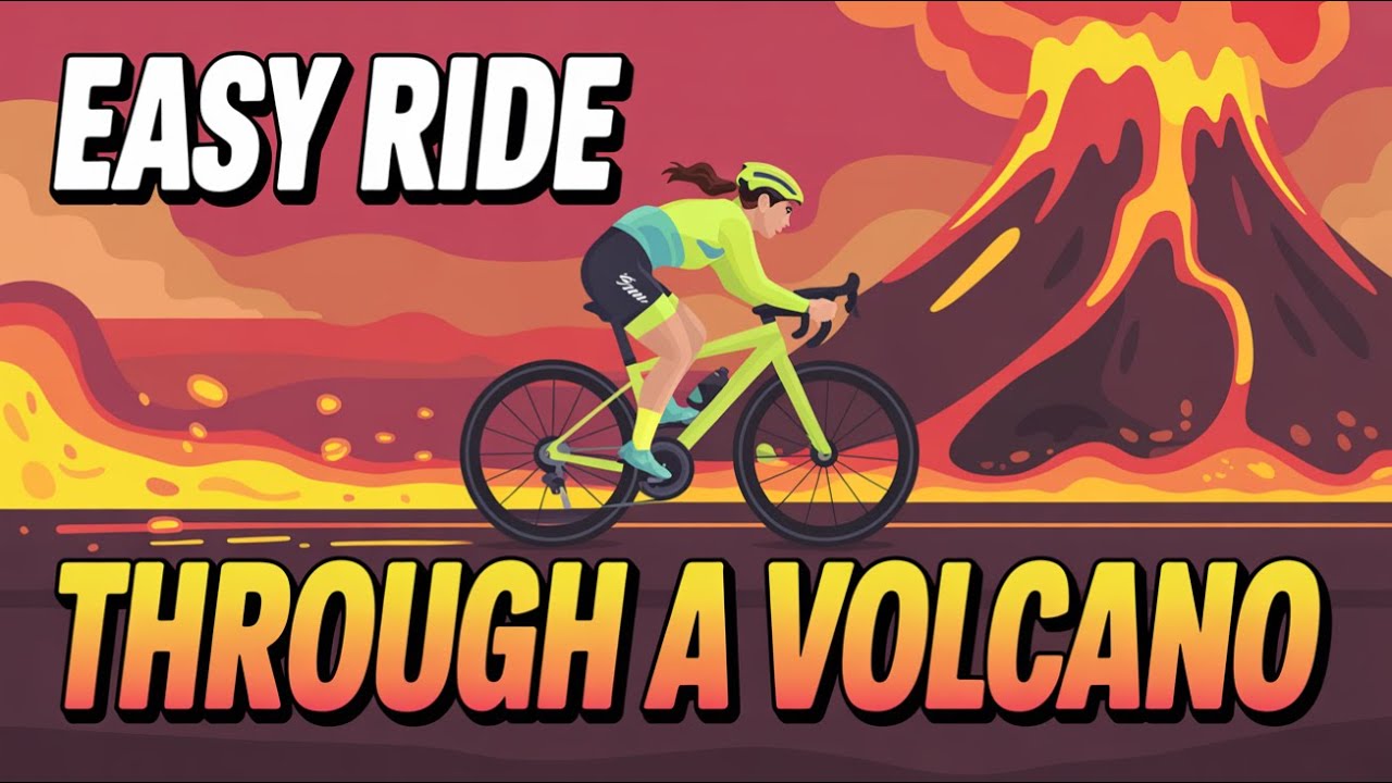 Easy ride through a volcano - YouTube