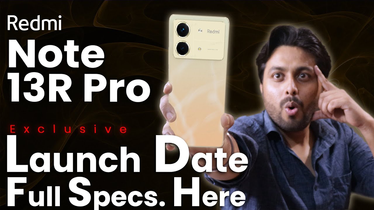 Redmi Note 13R Pro - Exclusive First Look with All Specs. Reveal ...