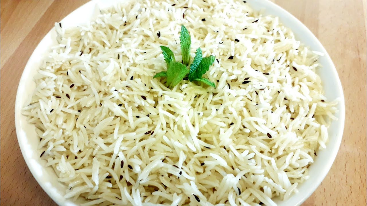 Jeera Rice | Restaurant Style Jeera Rice Recipe-Flavoured Cumin Rice ...
