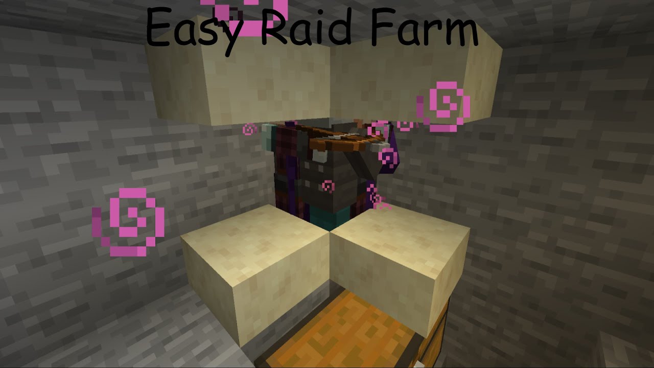 Easy Raid Farm in Minecraft java - YouTube