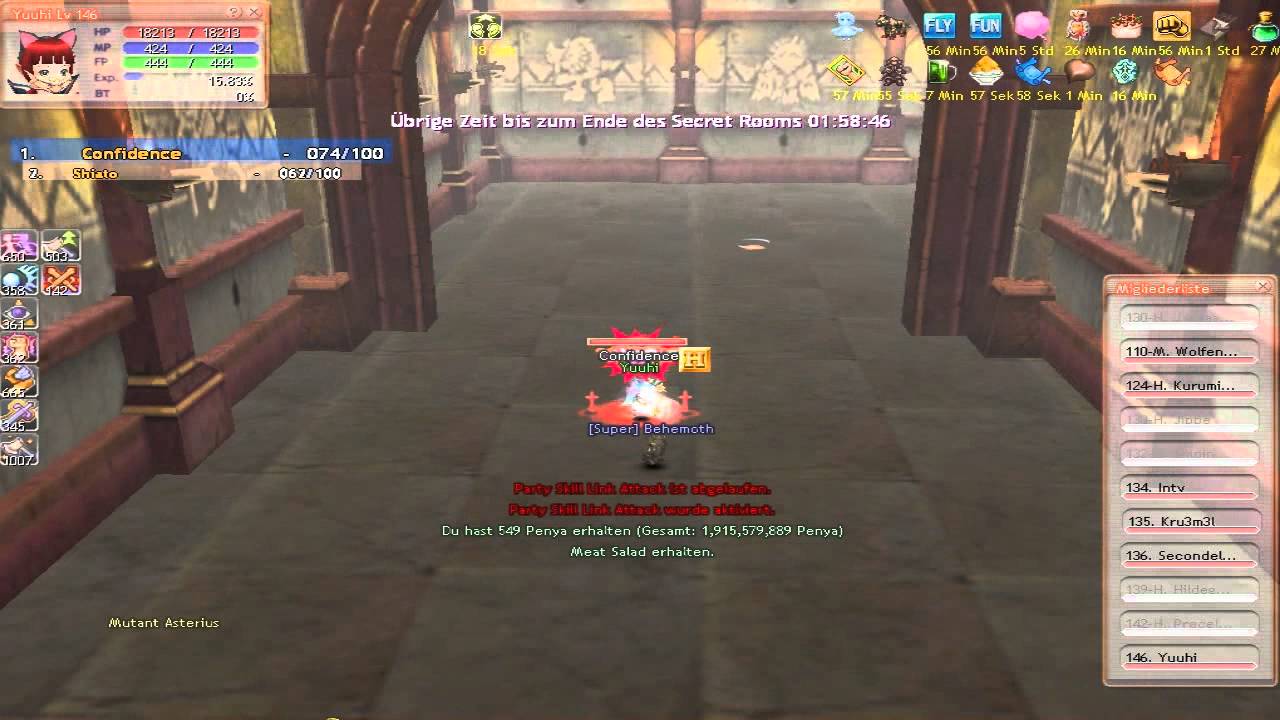 [Flyff] Confidence - Last Steamwalker Secret Room - 11.12.2011 - YouTube