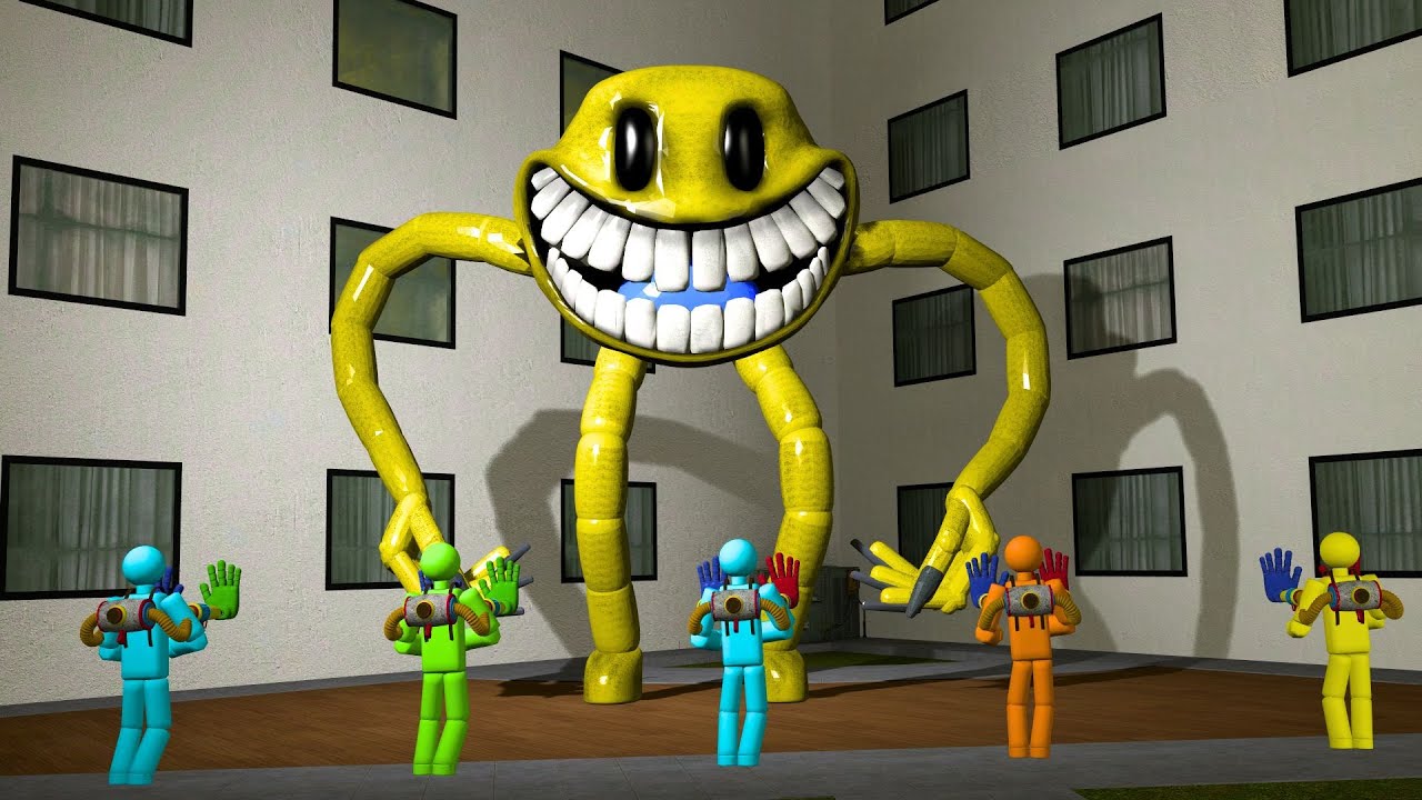 NEW Mutant ROBLOX INNYUME SMILEY'S STYLIZED NEXTBOT was surrounded, but ...