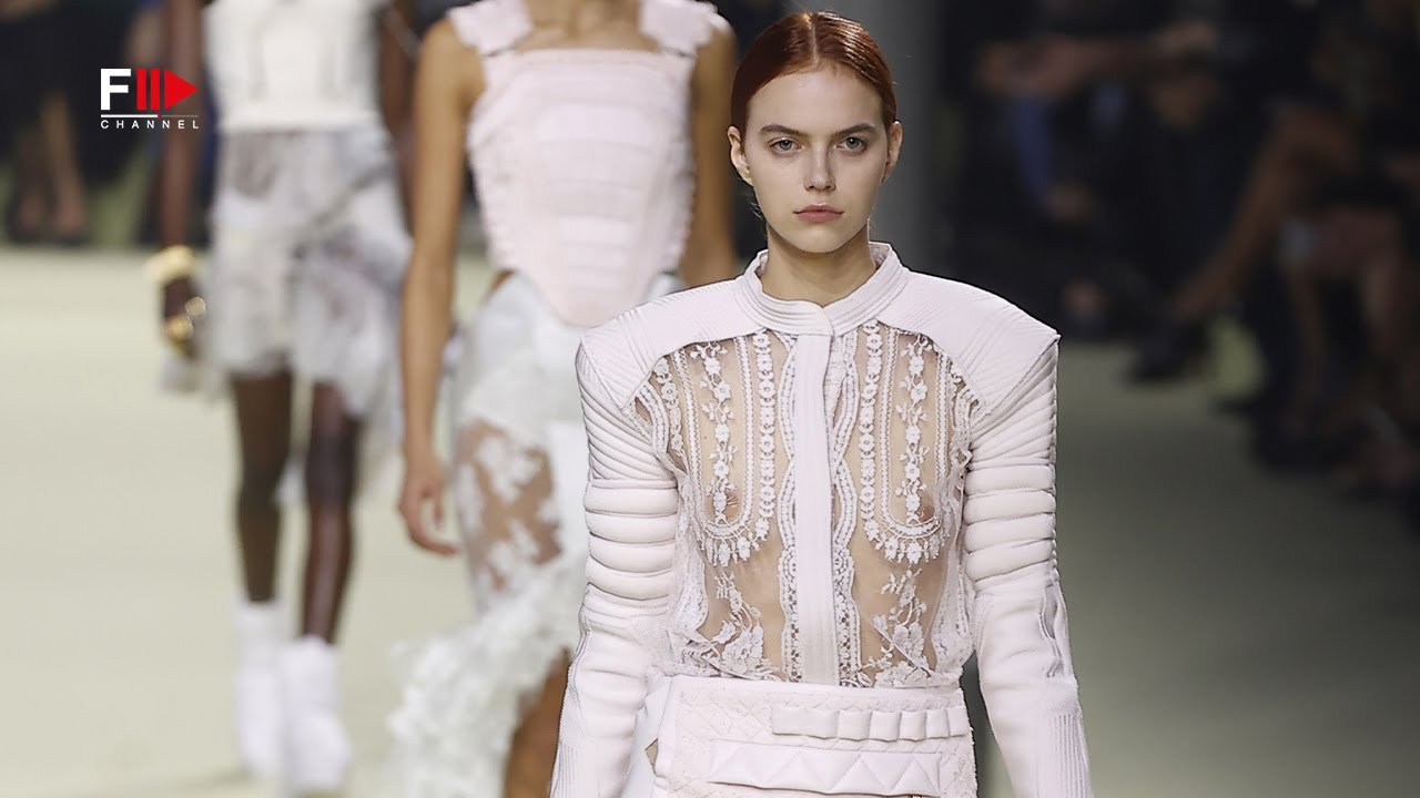 BEST FRAMES FROM BALMAIN - Fashion Channel Chronicle - YouTube