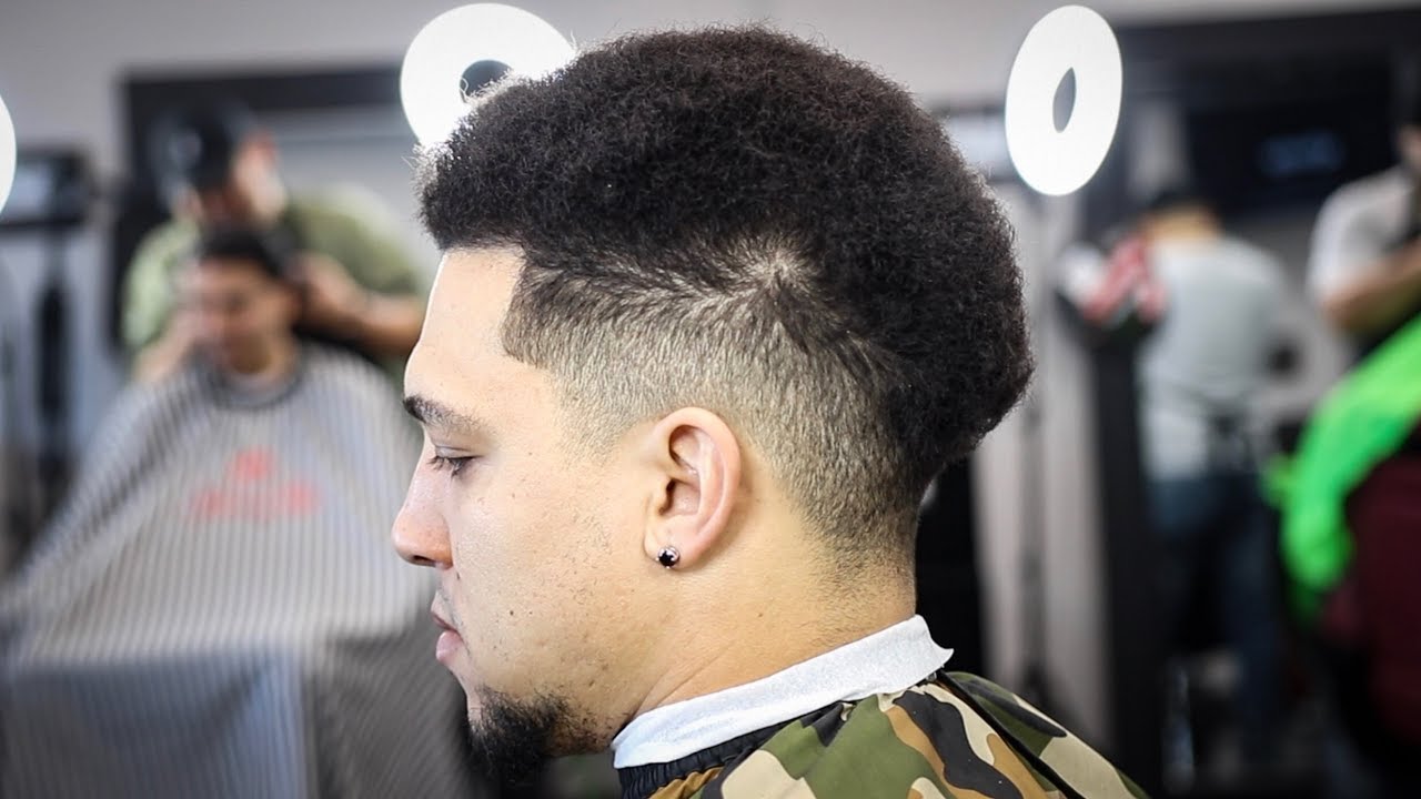 BURRYEST DROP FADE BARBER TUTORIAL - YouTube