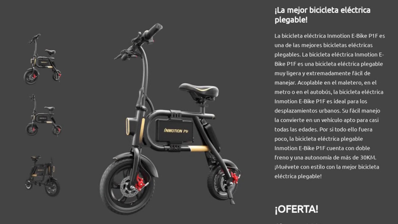 Especificaiones Tecnicas INMOTION P1F - YouTube