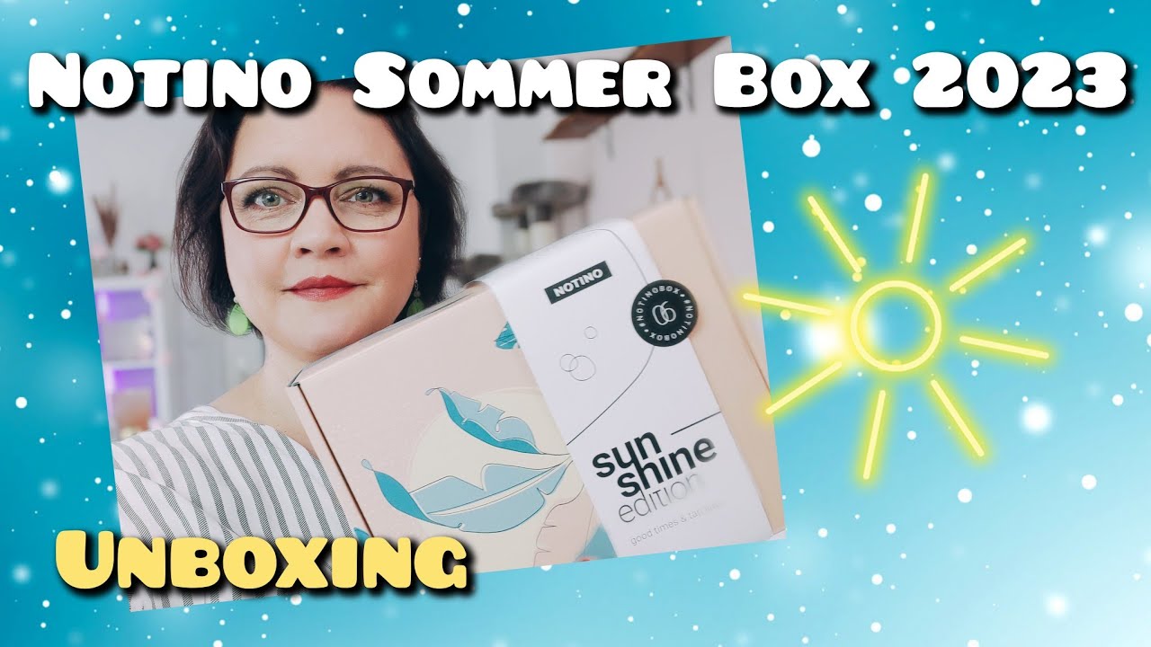 Notino Sommer Box Juni 2023 ! Ich bin Happy mit dem Inhalt - YouTube