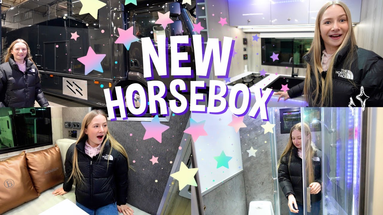 MY NEW HORSE BOX! LORRY TOUR! - YouTube