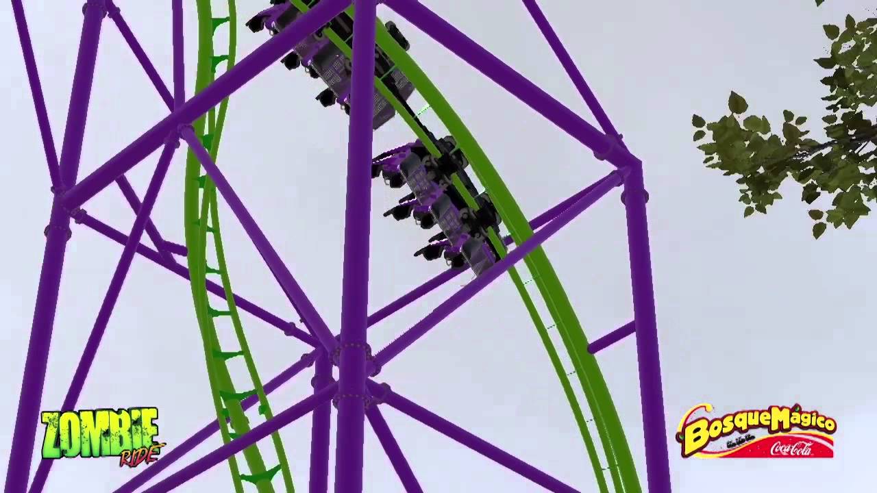 ZOMBIE RIDE BOSQUE MAGICO / POV - OFFRIDE - YouTube