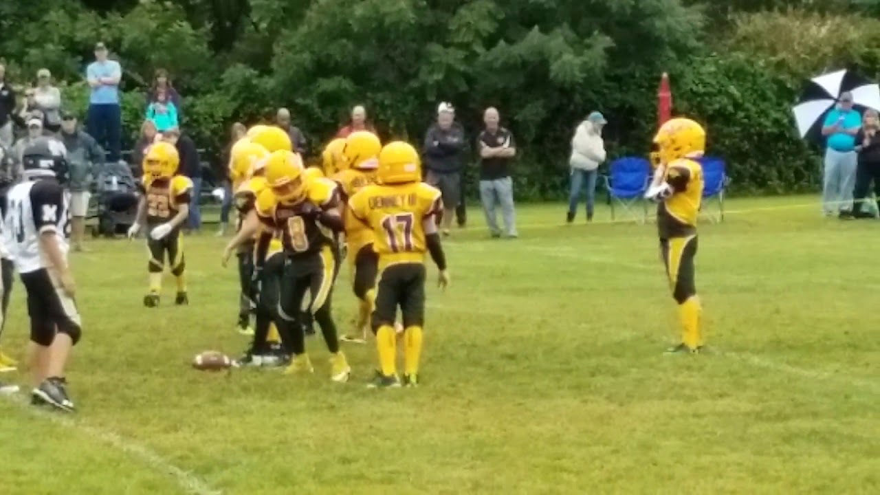 Justin Scaramuzzo Football 2017 TD Run - YouTube