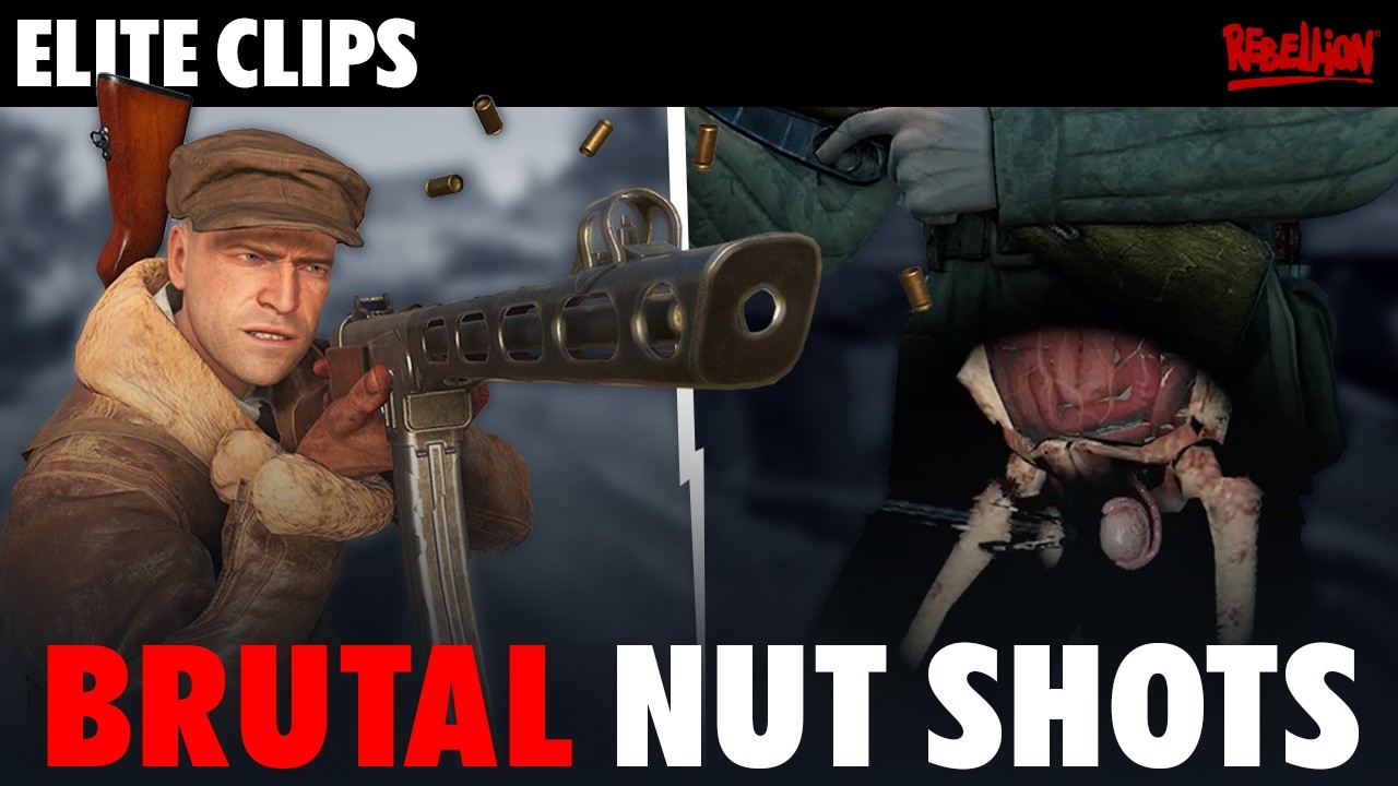 Incredible Nut Shots in Sniper Elite... - YouTube