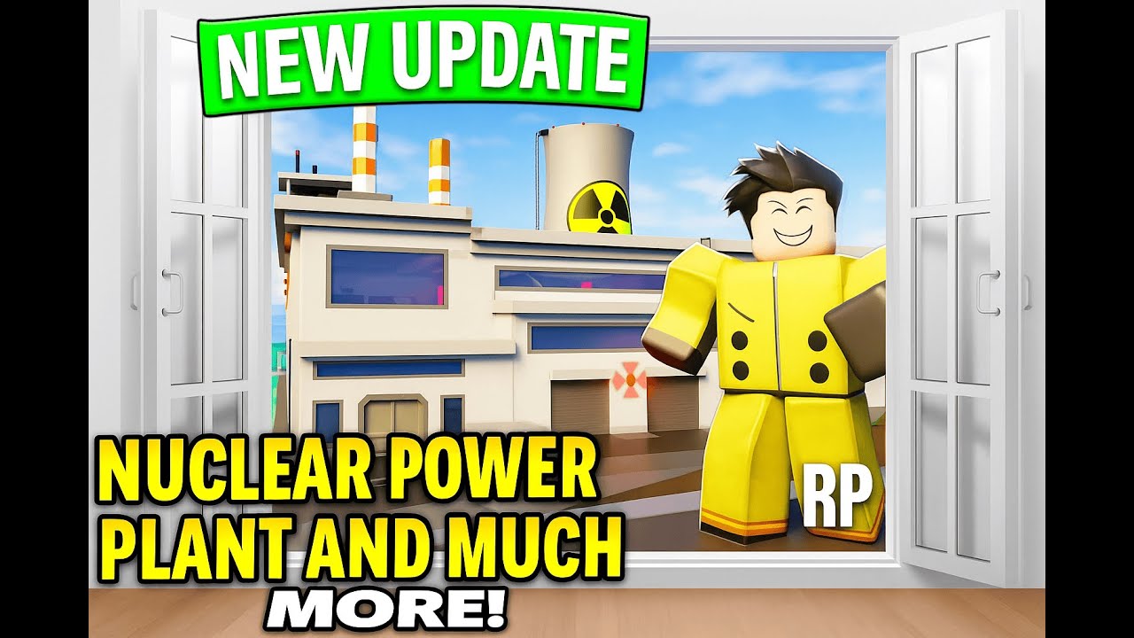 NEW UPDATE! NUCLEAR POWER PLANT and MUCH MORE! #brookhaven #roblox # ...