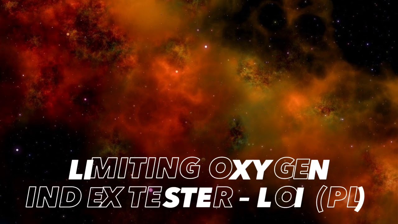 Limiting Oxygen Index Tester – LOI (PL) - YouTube