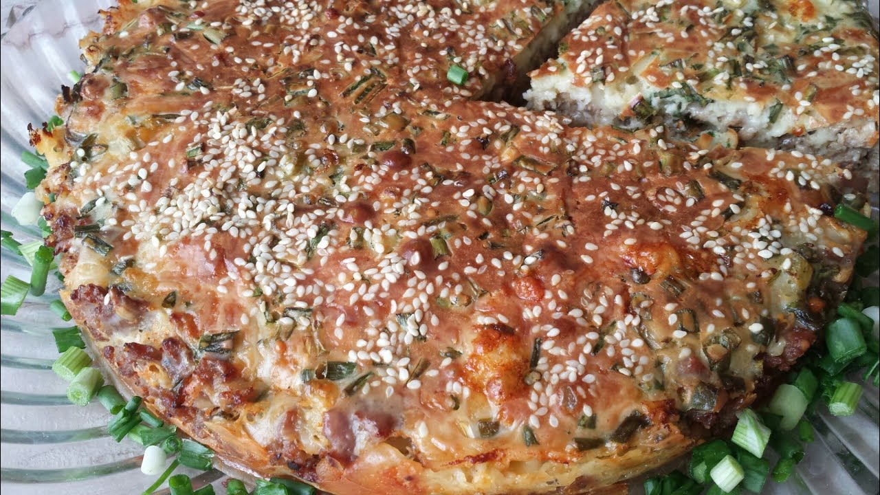 Etli Piroq Resepti.Pie with Meat. - YouTube