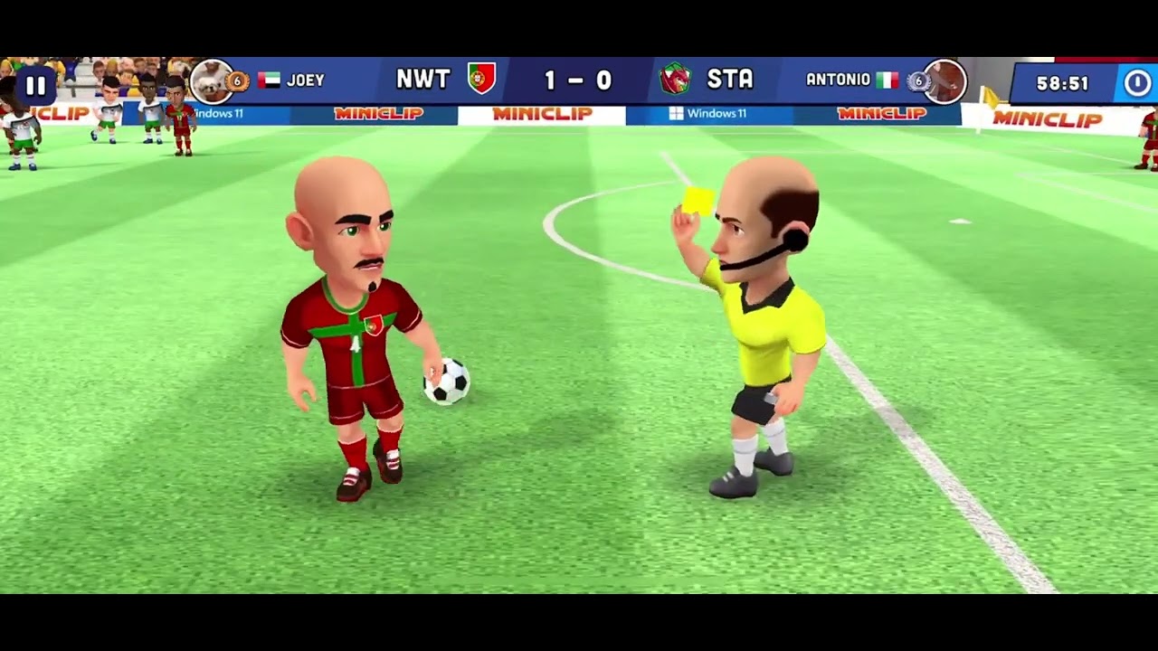MINI FOOTBALL MOBILE GAME l ️🇦🇪DEBBIE OTAGAN NESTAL - YouTube