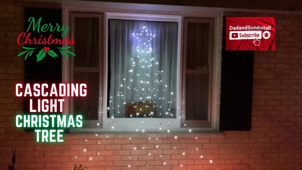 UNBOXING and SETUP of our new Cascading Light Christmas Tree! LED and ...