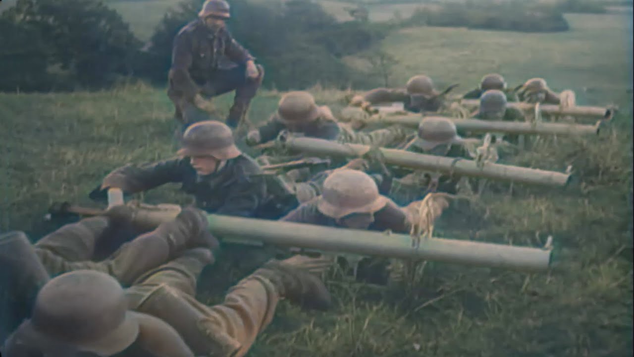 Anti-tank training video of German soldiers during World War II - YouTube