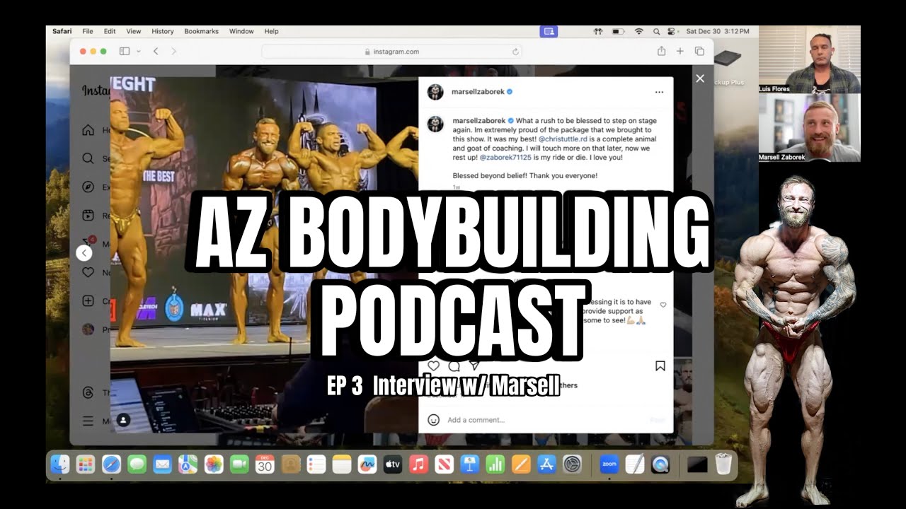 AZ BODYBUILDING PODCAST - EP 3: Interview with Marsell Zaborek - YouTube