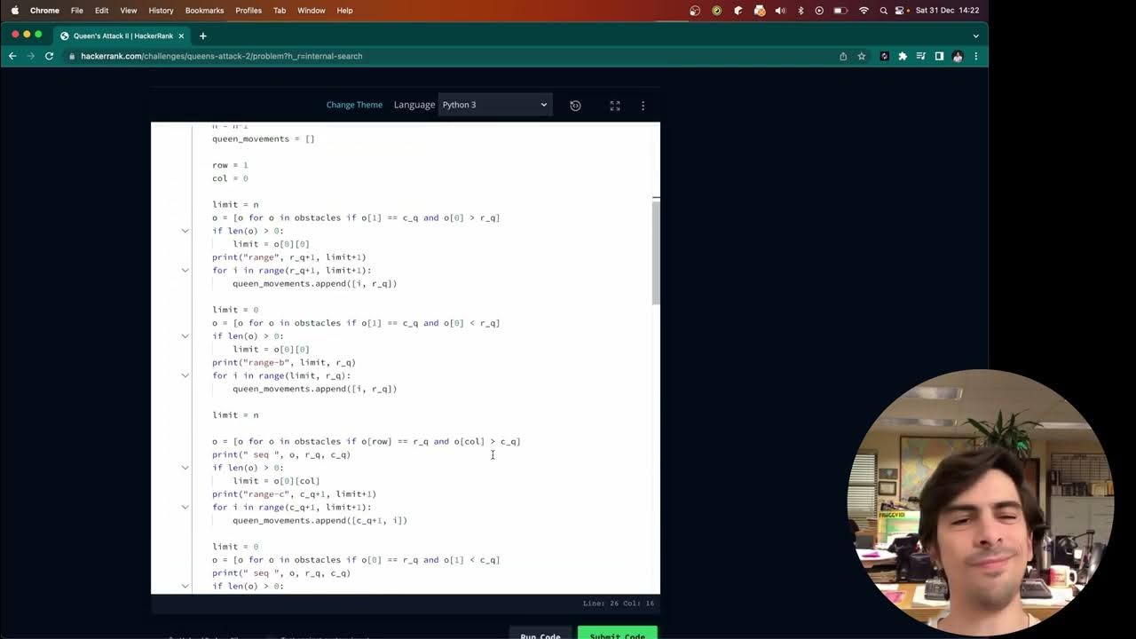 Resuelvo ejercicio de HackerRank - YouTube