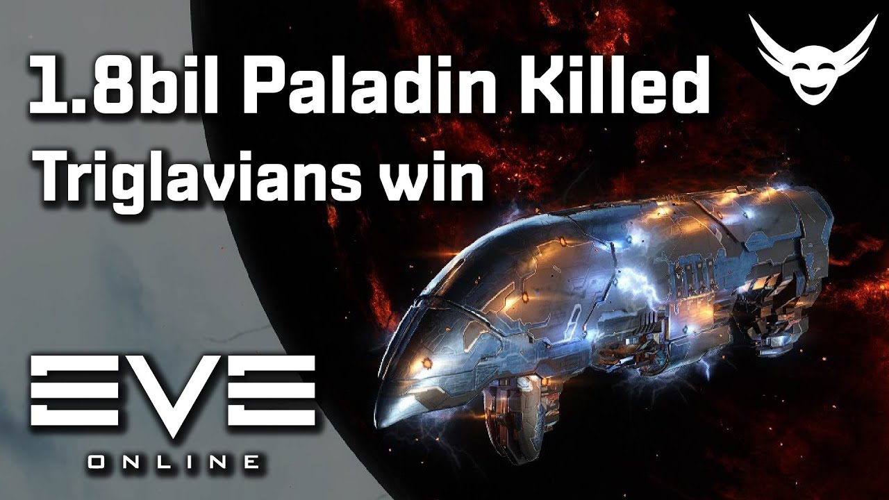 EVE Online - Paladin & Golem killed by Triglavians (1.8bil loss) - YouTube