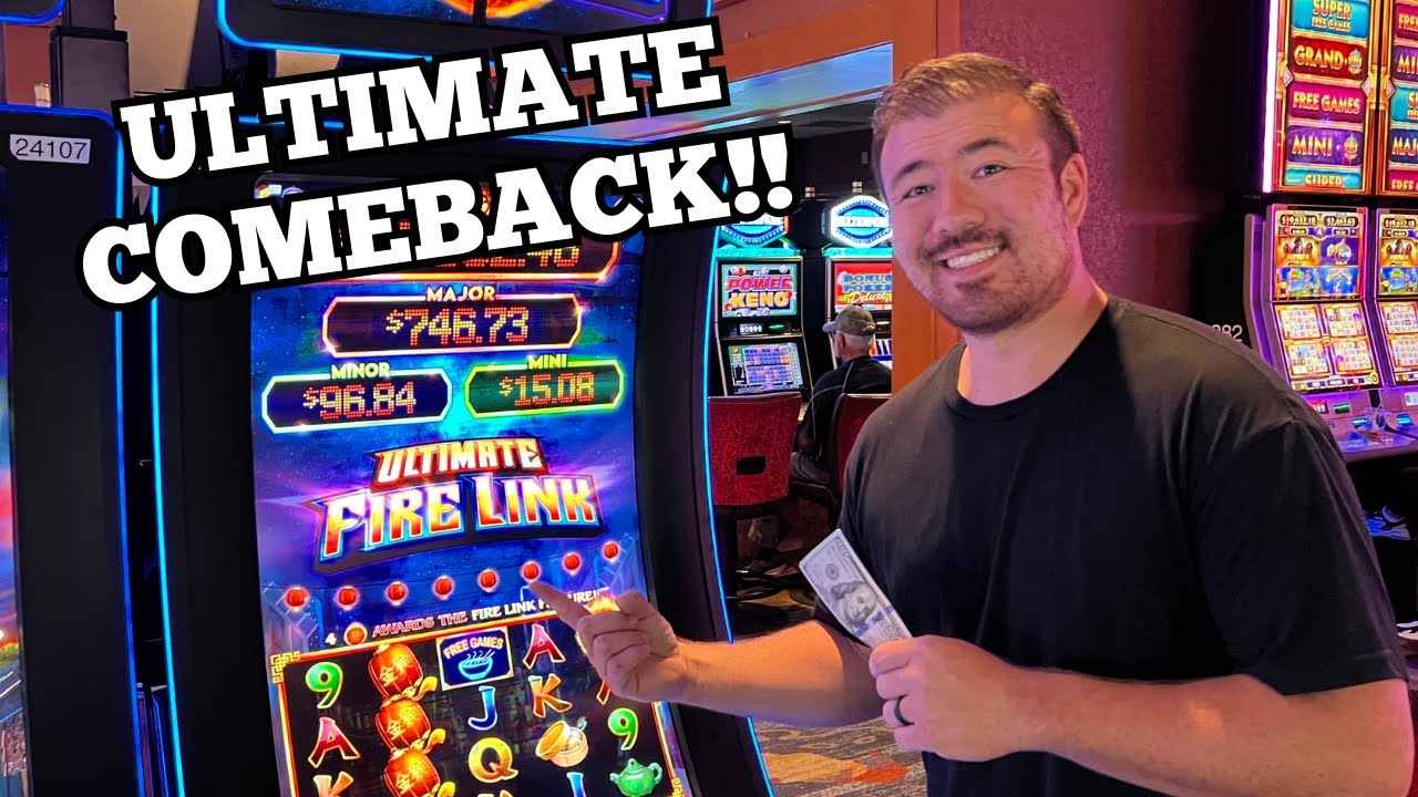 Ultimate Fire Link Slot Machine 🔥🔗🎰 Fireball Bonus Comeback! - YouTube