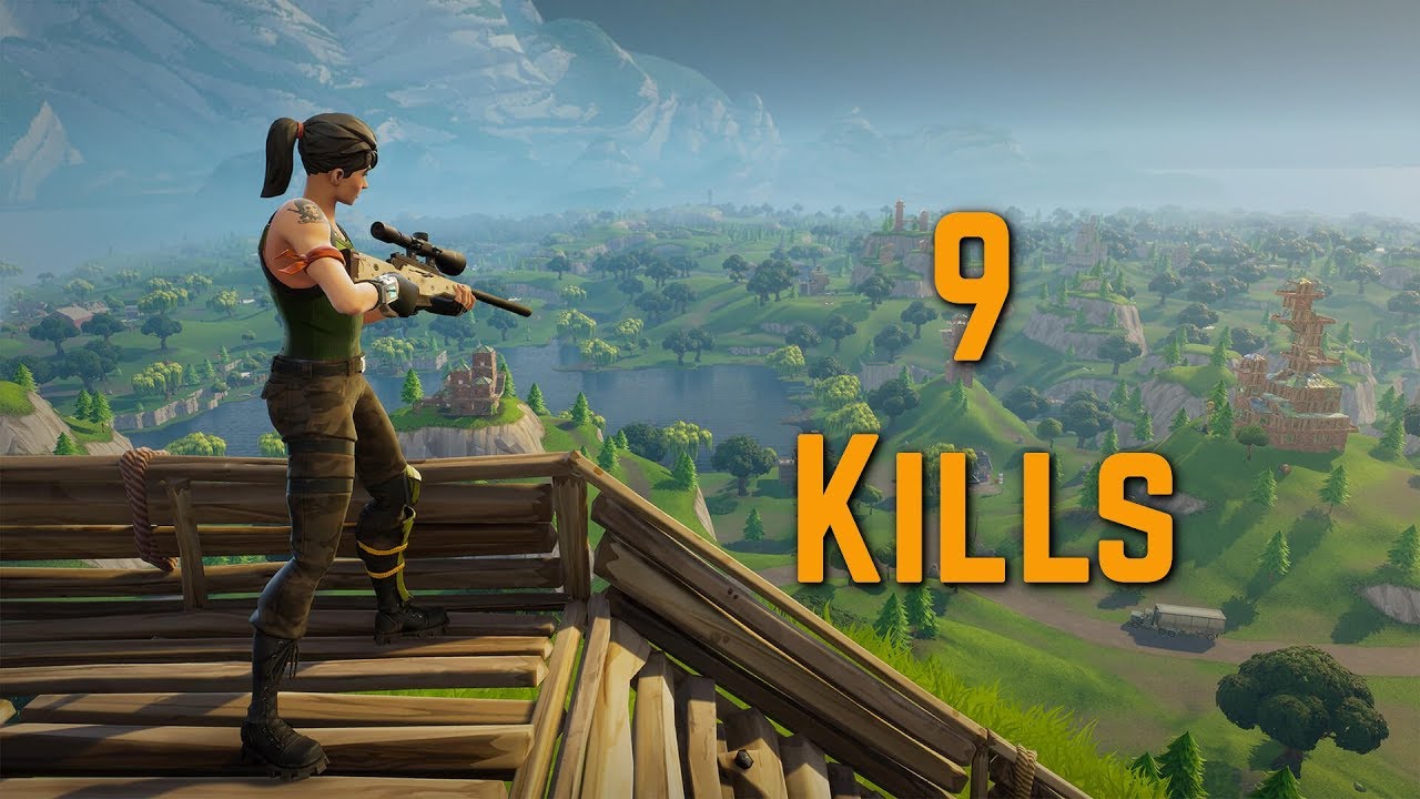 Win with 9 Kills! (Fortnite Battle Royale ) - YouTube
