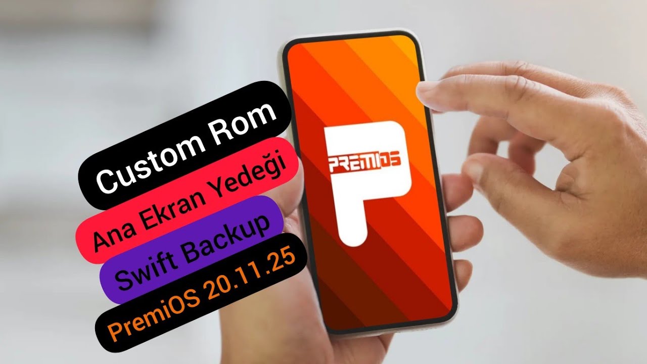 Custom rom yükleme,Yedek alma ve PremiOS rom inceleme - YouTube