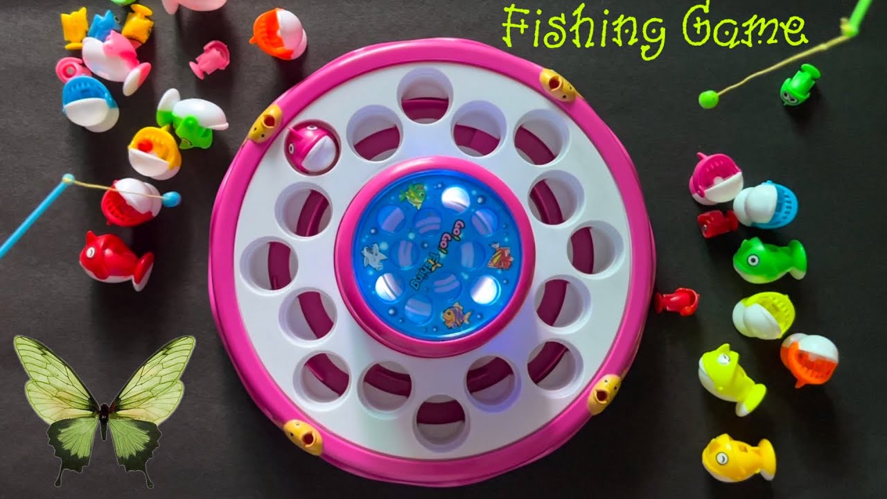 Fishing Game Video | Enjoy Mini Fishing Toy Game | Toys For Kids | Hook ...
