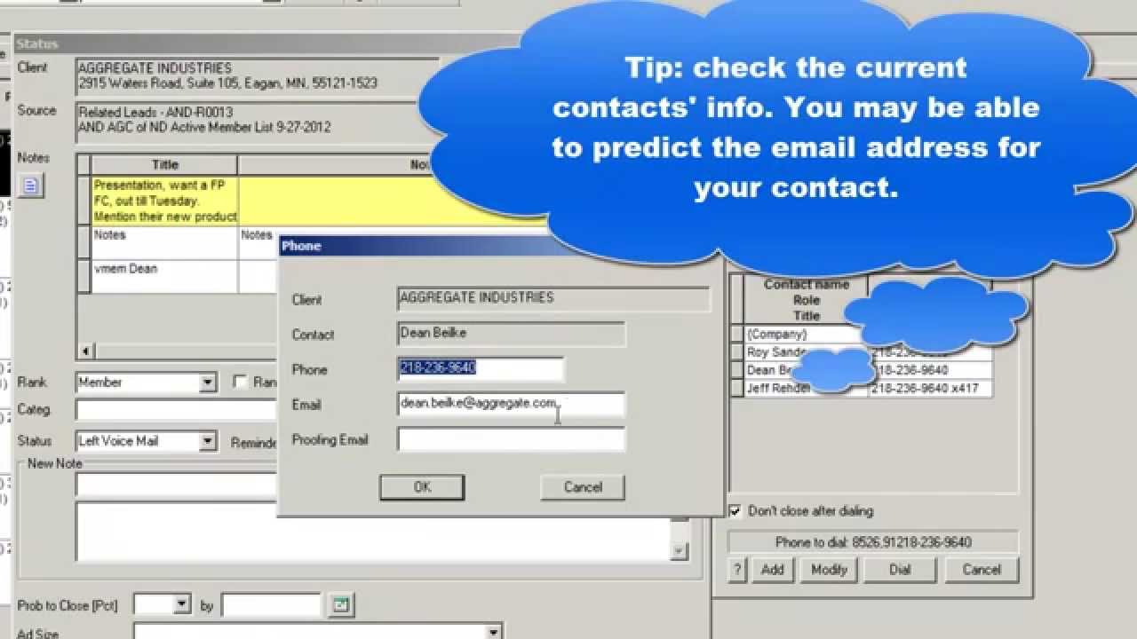 CRM Tutorial Dialing Out - YouTube