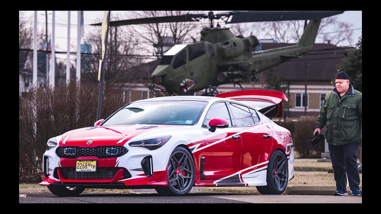Kia Stinger Wrap Reveal - YouTube
