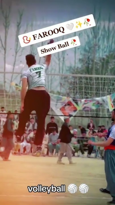 Farooq Pathan good smash Pakistan volleyball player - YouTube