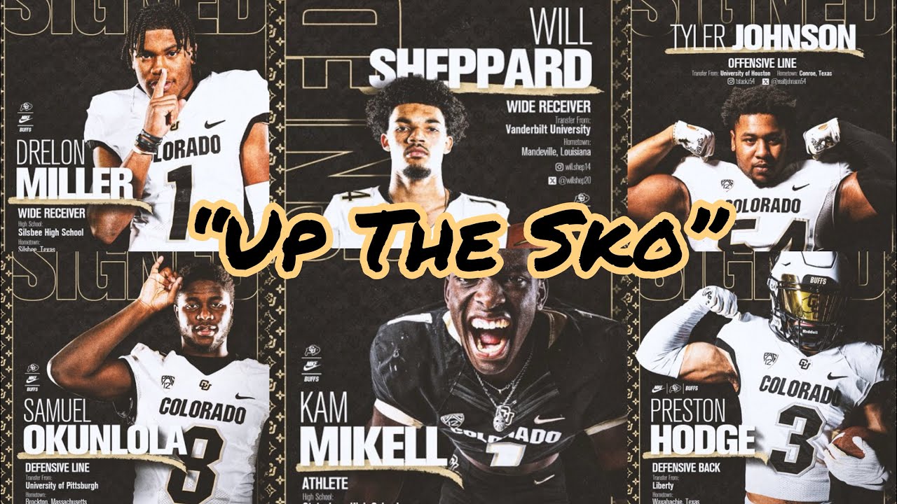 COLORADO FOOTBALL NATIONAL SIGNING DAY SIGNEES!! COACH PRIME INKS IN ...