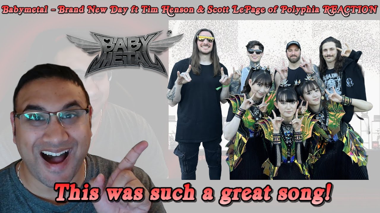 BABYMETAL - Brand New Day feat. Tim Henson and Scott LePage from ...
