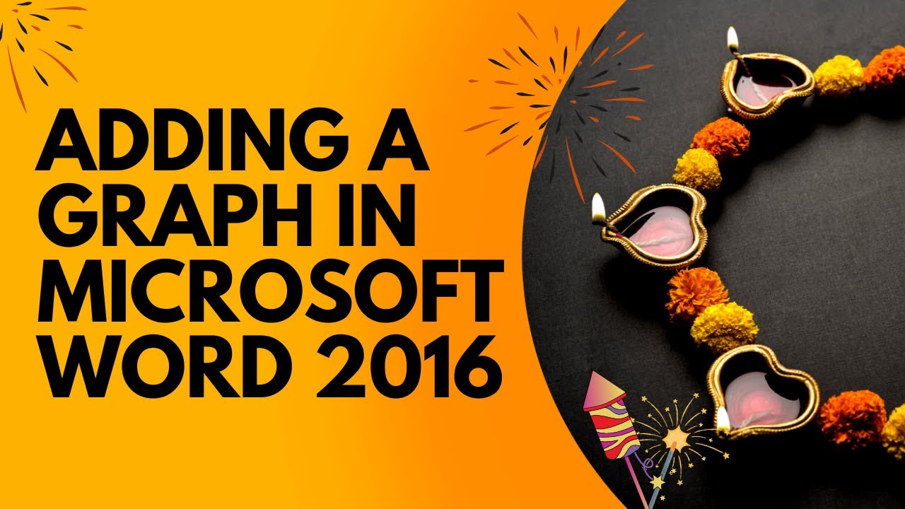 Adding a graph in Microsoft Word 2016 | Sehar Royal Tech | Lecture 20 ...