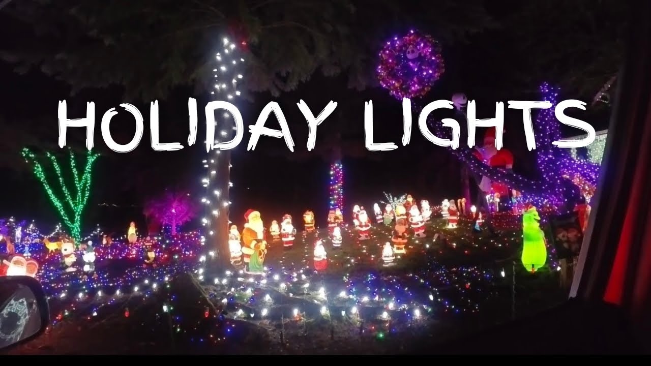 Holiday Christmas Lights Bothell, WA 2024 - YouTube
